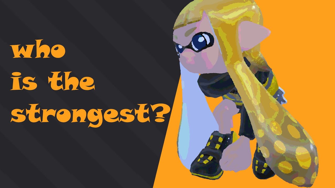 Who is the strongest splatoon agent? - YouTube