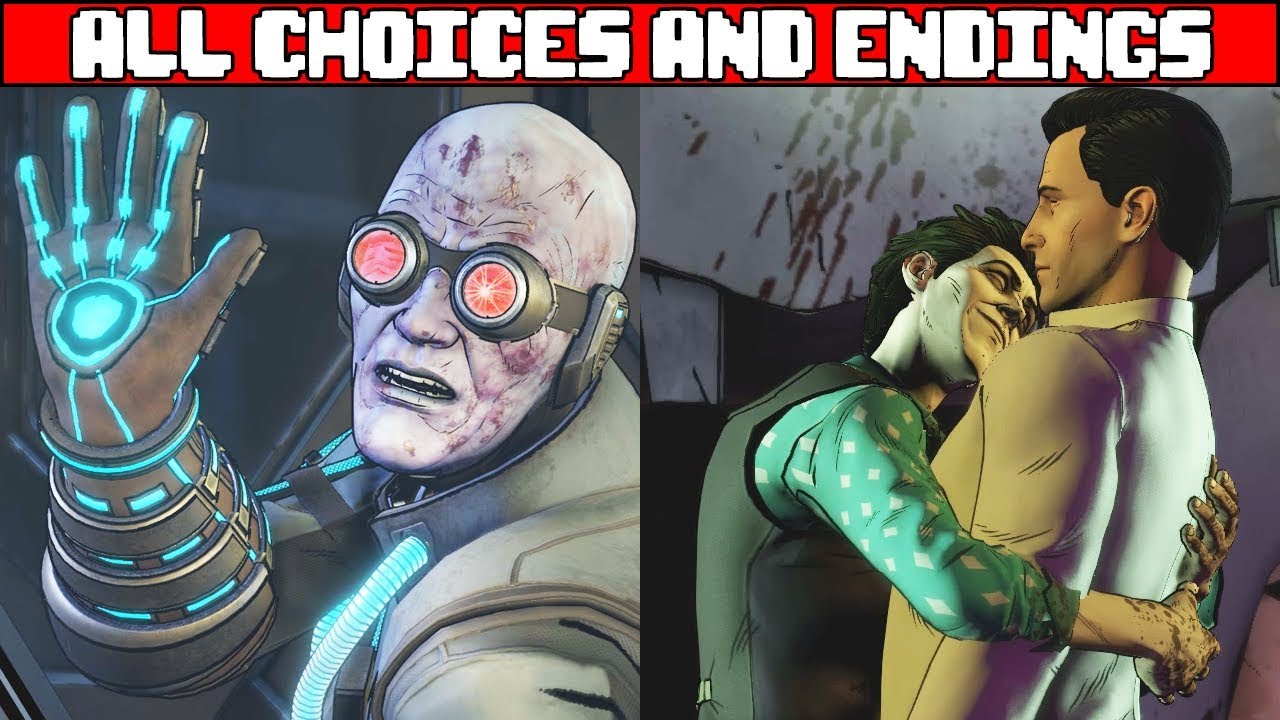BATMAN TELLTALE SEASON 2 Episode 4 All Choices and Endings - YouTube