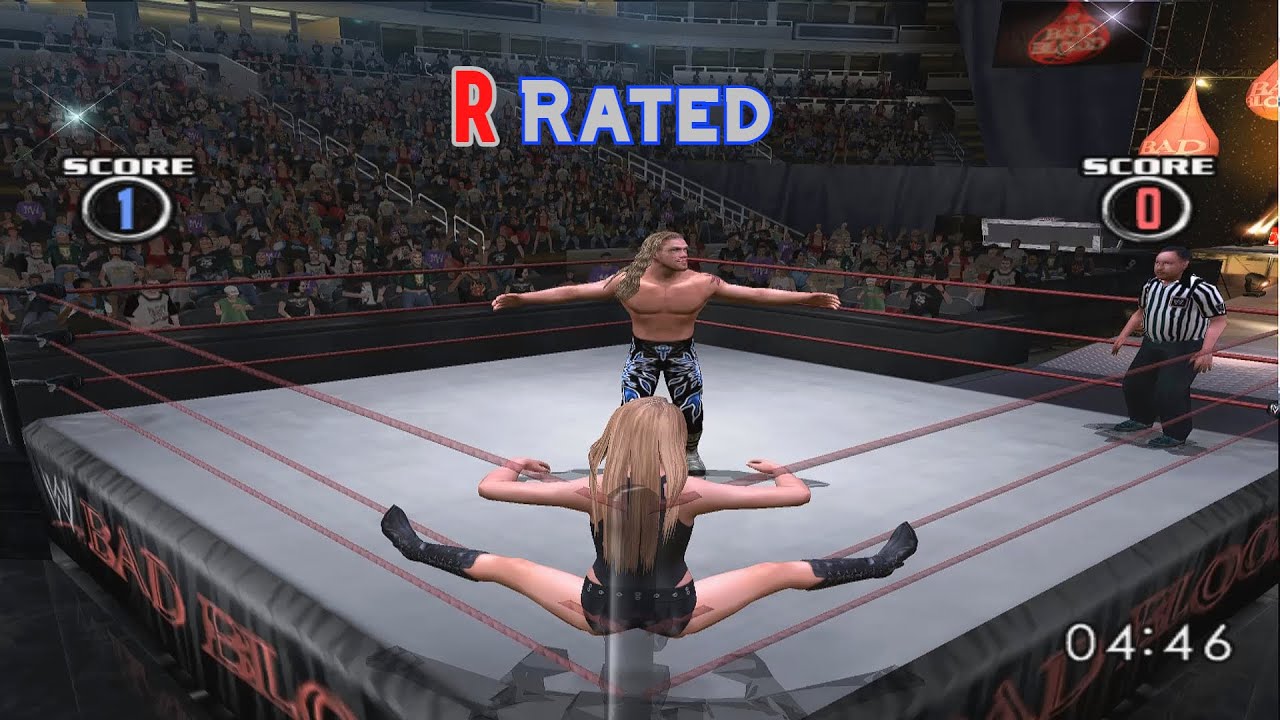 Edge vs. Sable | Bad Blood PPV | IRON Man Match | Mixed Wrestling | WWE ...