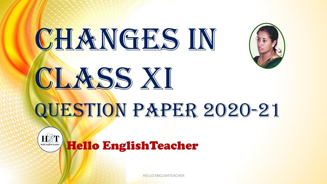 Class 11 English Question Paper 2020 21 YouTube class-11-english-question-paper-2020-21-youtube