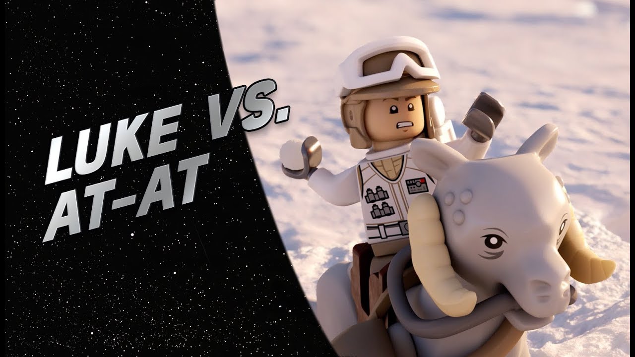 Luke vs ATAT - LEGO® Star Wars™ Battle Story - YouTube