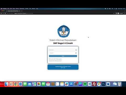 Aplikasi perpustakaan digital sekolah berbasis website | source code - YouTube