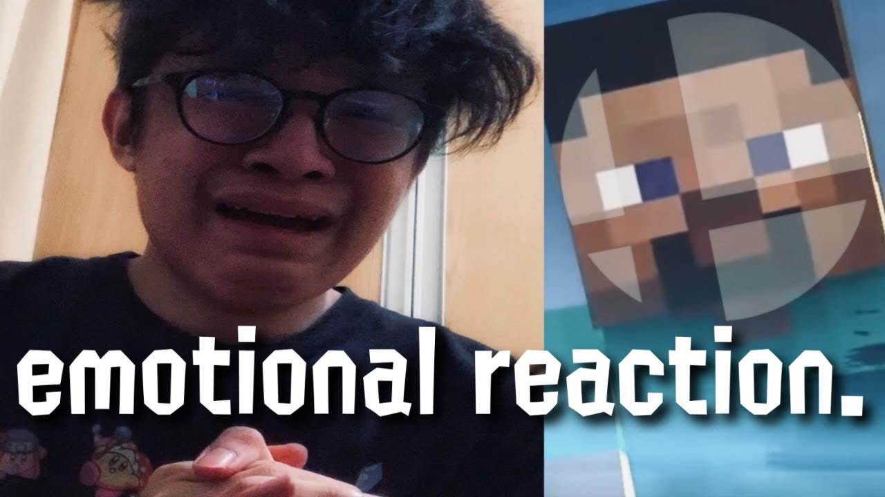 (I CRIED... ;w;) Emotional Minecraft Steve in Smash Bros. Ultimate ...