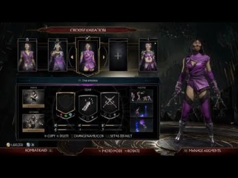 Mk11 mileena variation - YouTube