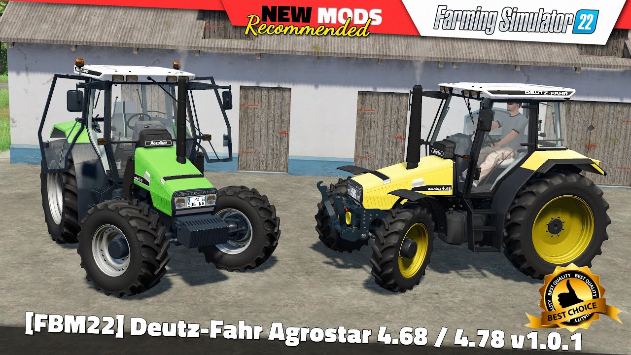 FS22 | [FBM22] Deutz-Fahr Agrostar 4.68/4.78 v1.0.1 - Farming Simulator ...