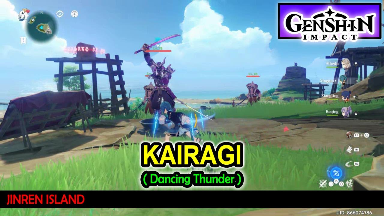 Genshin Impact | Musuh Normal : Kairagi Dancing Thunder - YouTube