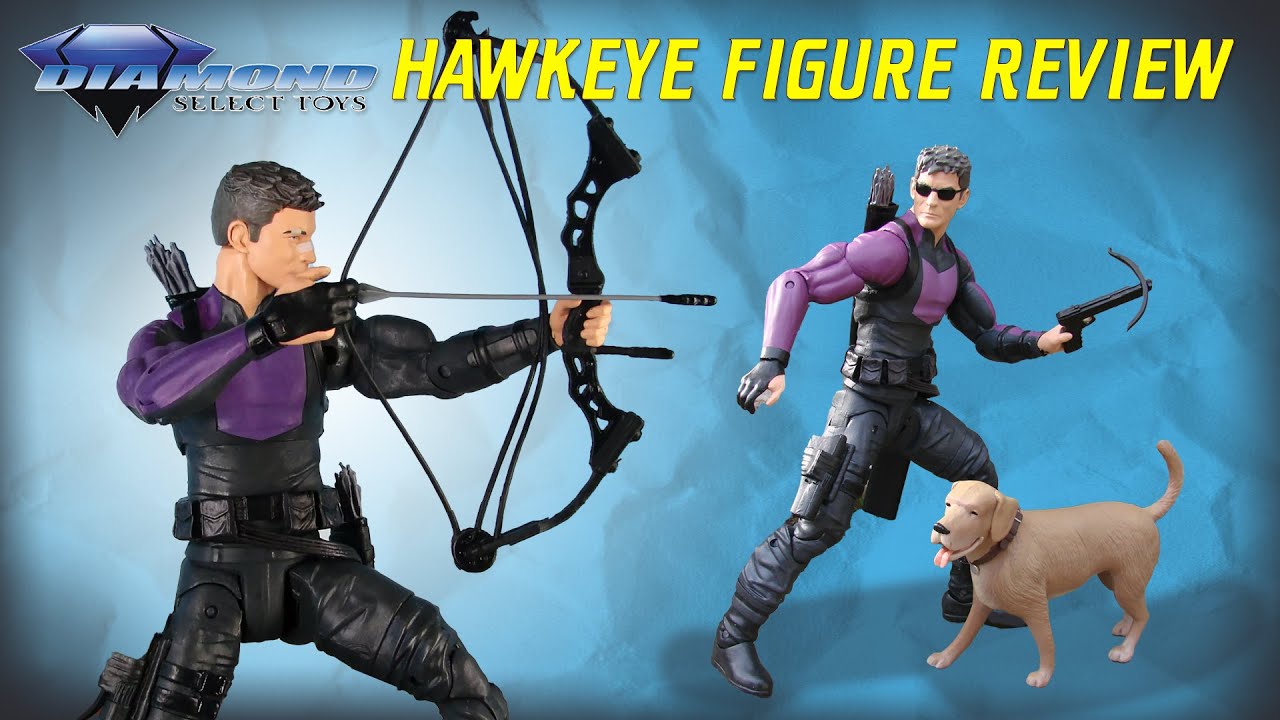 Marvel Select Hawkeye Figure Review - YouTube