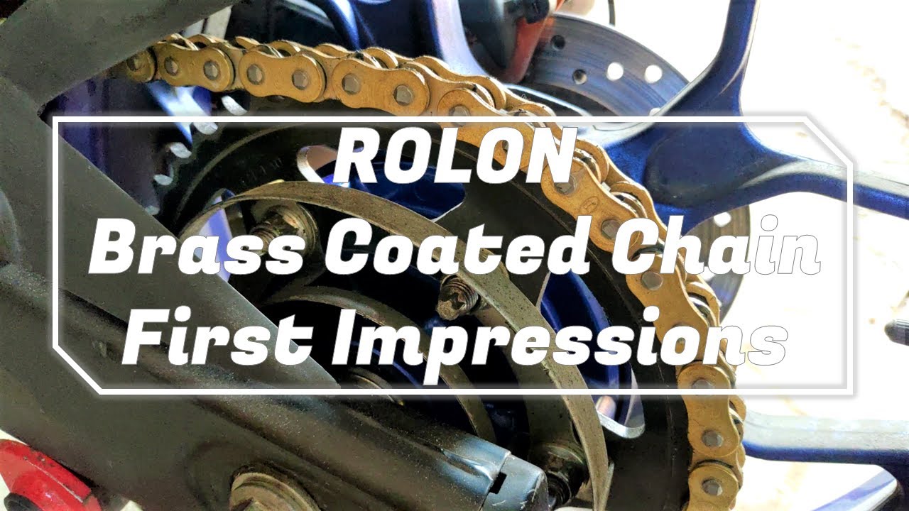 Rolon Brass Coated Chain - First Impressions - YouTube