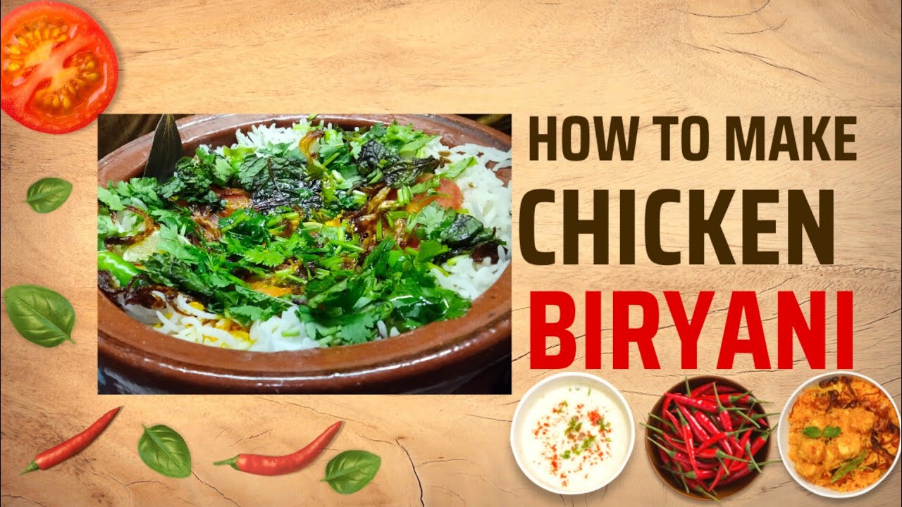 SIMPLE CHICKEN BIRYANI FOR BEGINNERS | CHICKEN BIRYANI RECIPE FOR ...