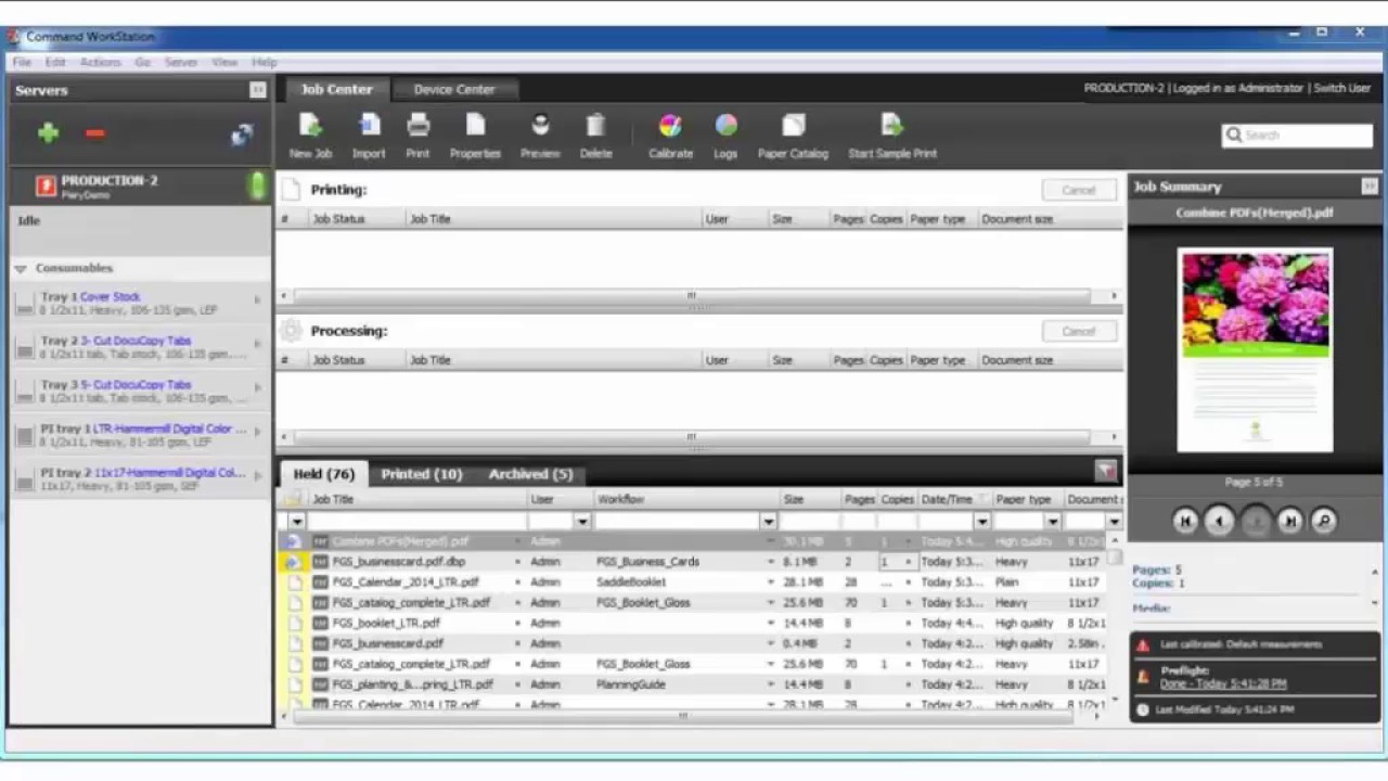 World of Fiery shorts – Fiery Virtual Printers creation - YouTube