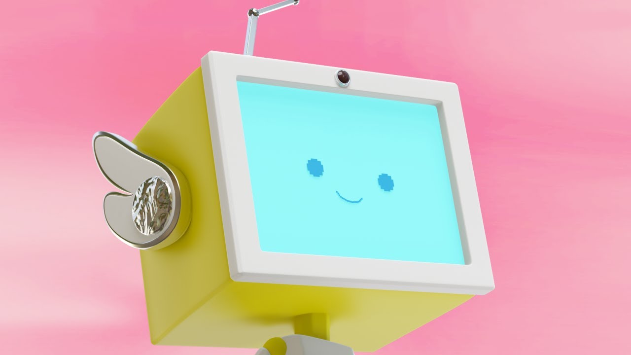 Happy little bot animation - YouTube