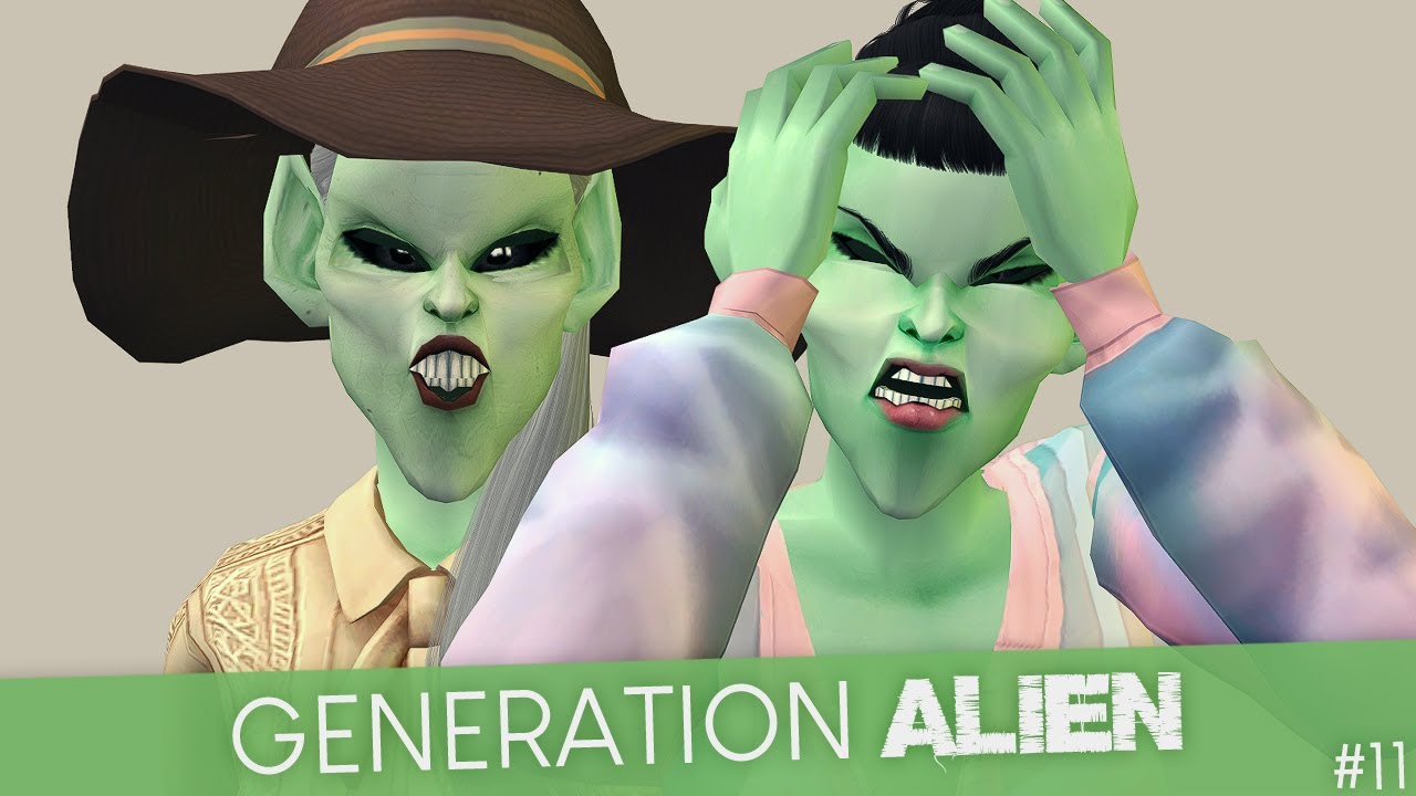 11. Je suis un tout petit peu énervée | GÉNÉRATION ALIEN | Les Sims 2 ...