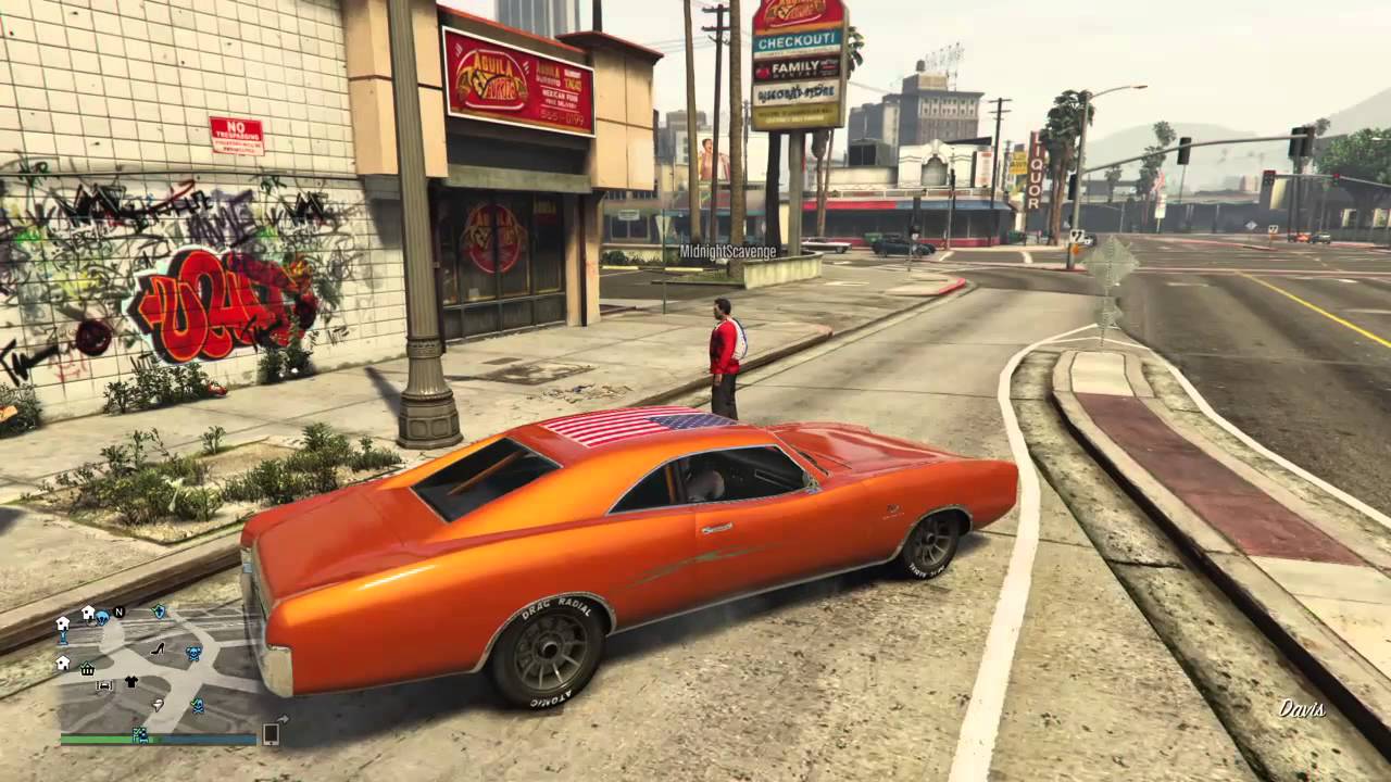 GTA 5 impresing people with the general lee - YouTube