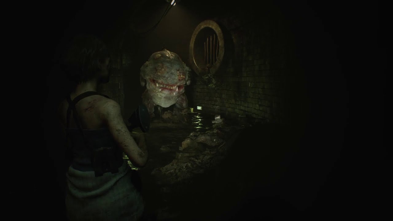 RESIDENT EVIL 3 REMAKE Gameplay - Jill's Gamma Hunter Death (In Her ...
