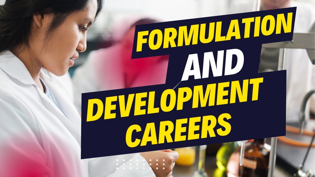 Formulation and Development: An Unrivaled Career Choice for Pharmacy ...