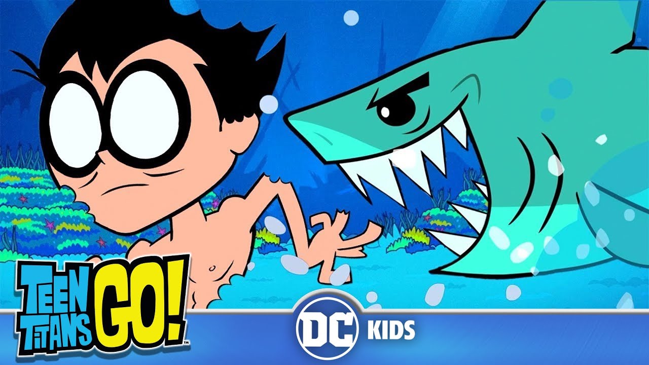 Teen Titans Go! En Latino | Shark Week | DC Kids - YouTube