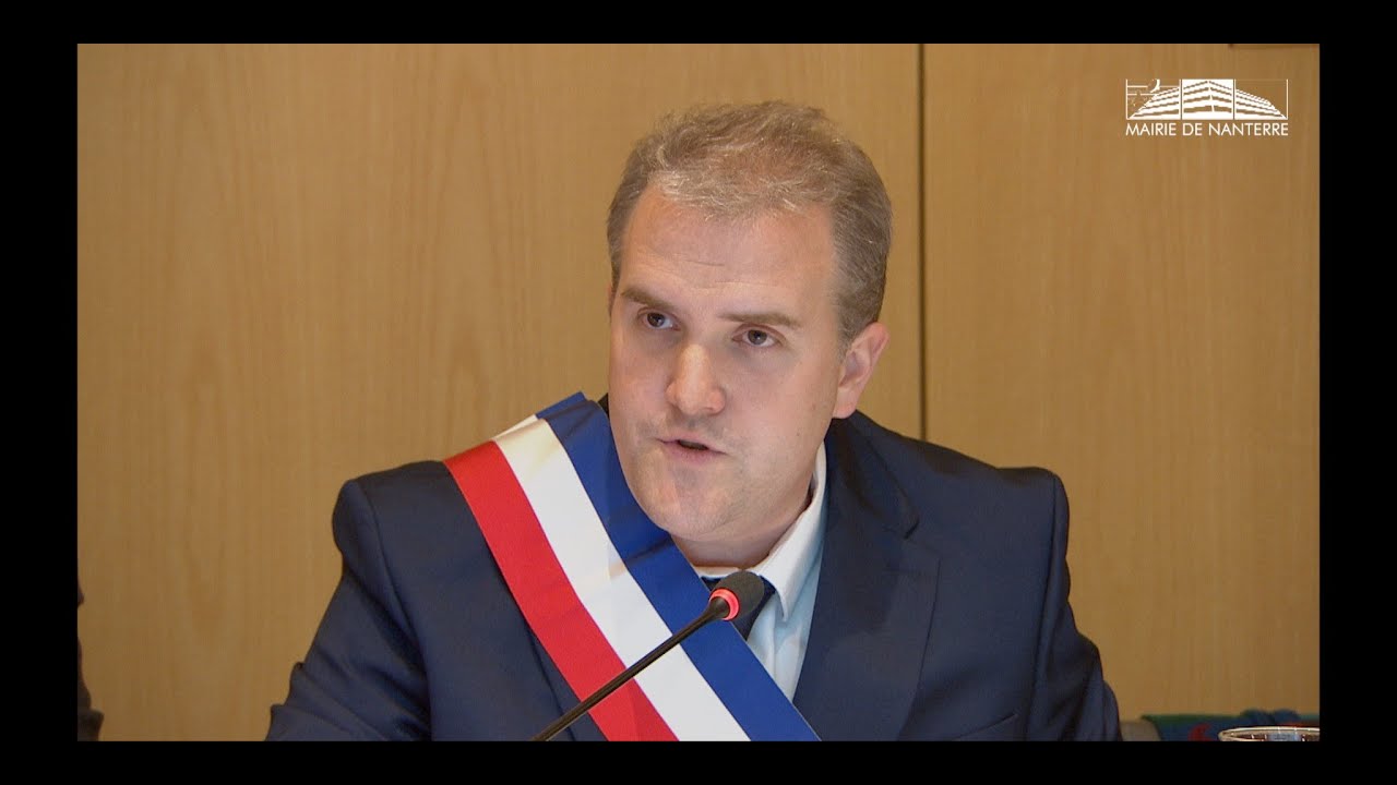CONSEIL MUNICIPAL - [19 octobre 2023] - Raphaël Adam, maire de Nanterre ...
