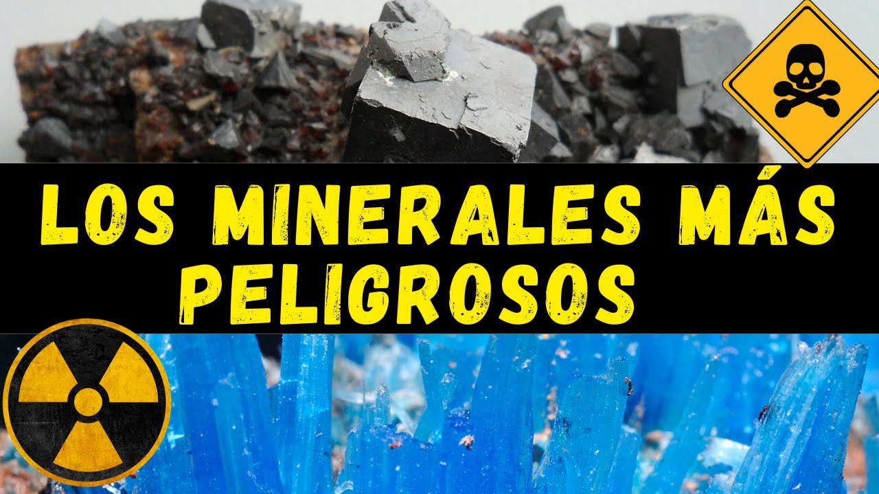 TOP 10 de los MINERALES MÁS PELIGROSOS DEL MUNDO [Minerales Mortales y ...
