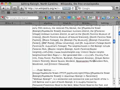 Editing Wikipedia - YouTube