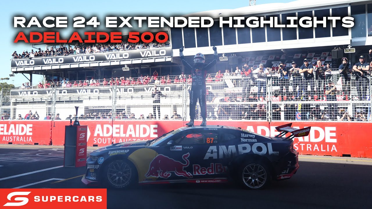 Race 24 Extended Highlights - VAILO Adelaide 500 | 2024 Repco Supercars ...