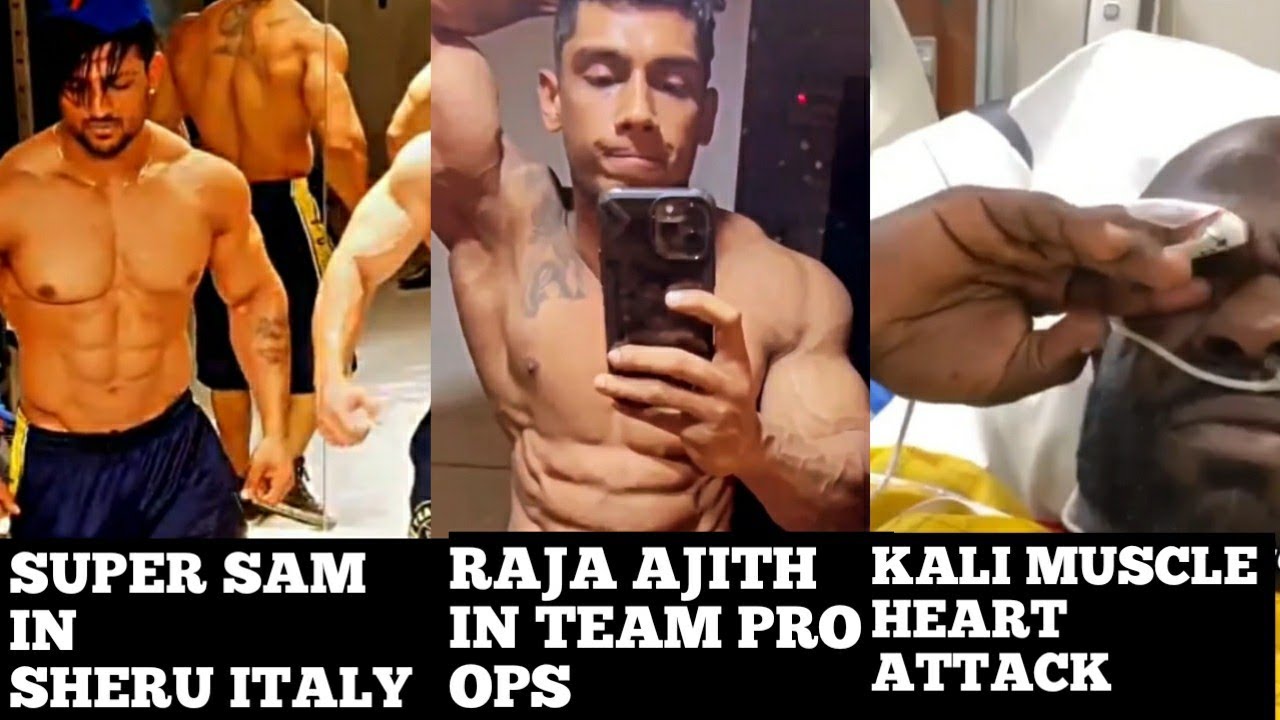 RAJA AJITH JOINS TEAM PRO OPS+KALI MUSCLE SAYS STOP BODYBUILDING+POWER ...