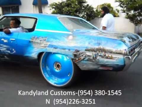 AceWhips.NET- KANDYLAND CUSTOMS- Supercharged Cuban Chevy Donk on 28 ...