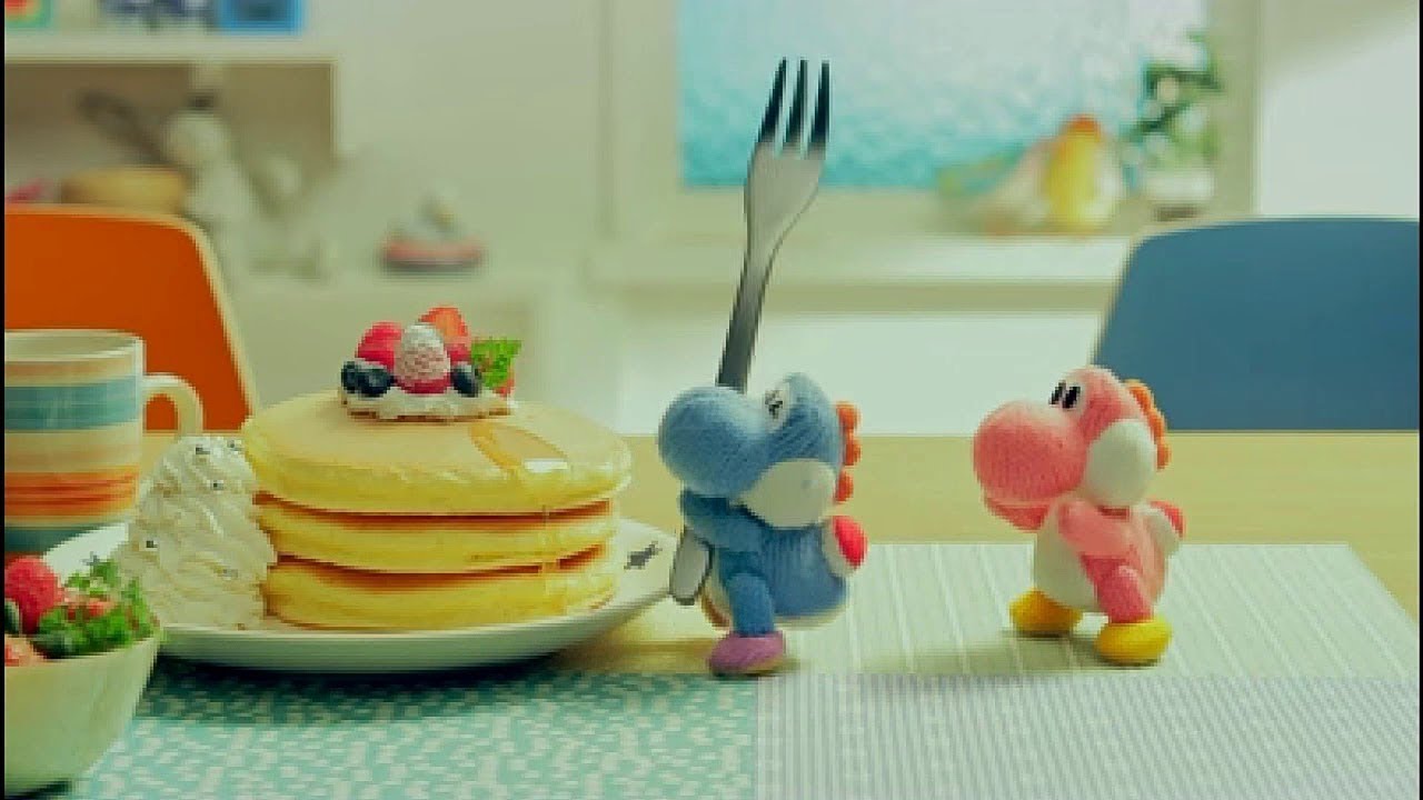 Yoshi's Woolly World - Pancakes - YouTube
