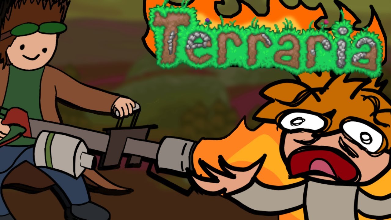 Setting Terraria on FIRE - YouTube