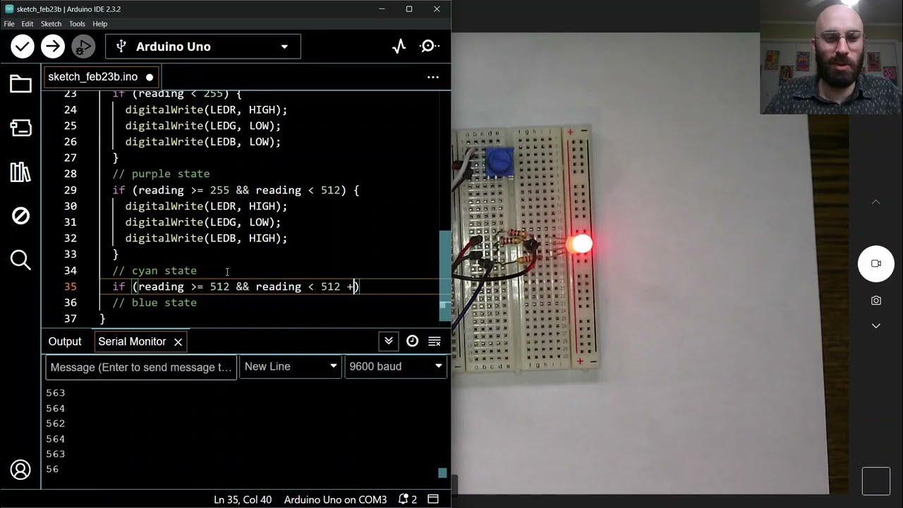 If Else If Else Statements Example Arduino Crash Course 18 Youtube