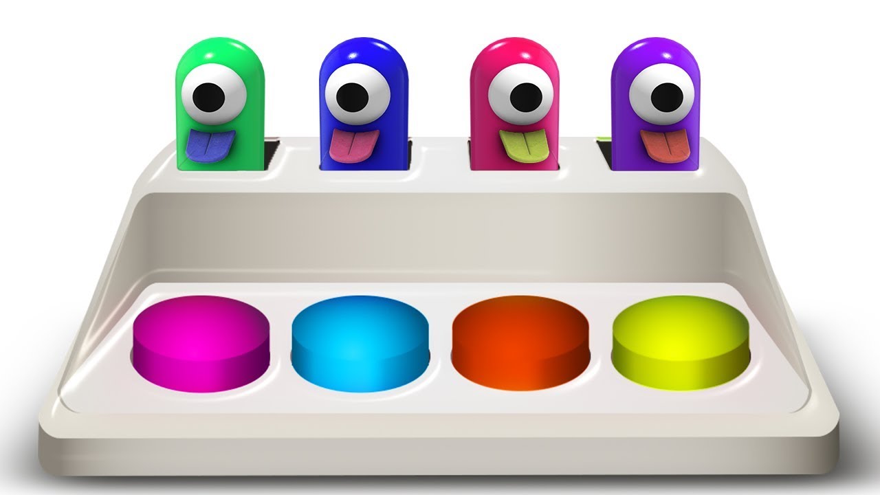 Learn Colors For Children | Surprise Toys & Wooden Educational Toys For ...