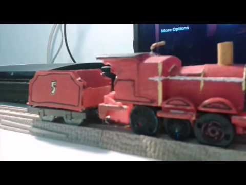 Costom Trackmaster (James The Red Engine) - YouTube