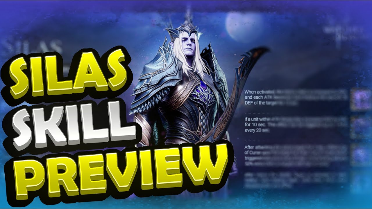 NEW HERO Silas Skills! [Watcher of Realms] - YouTube