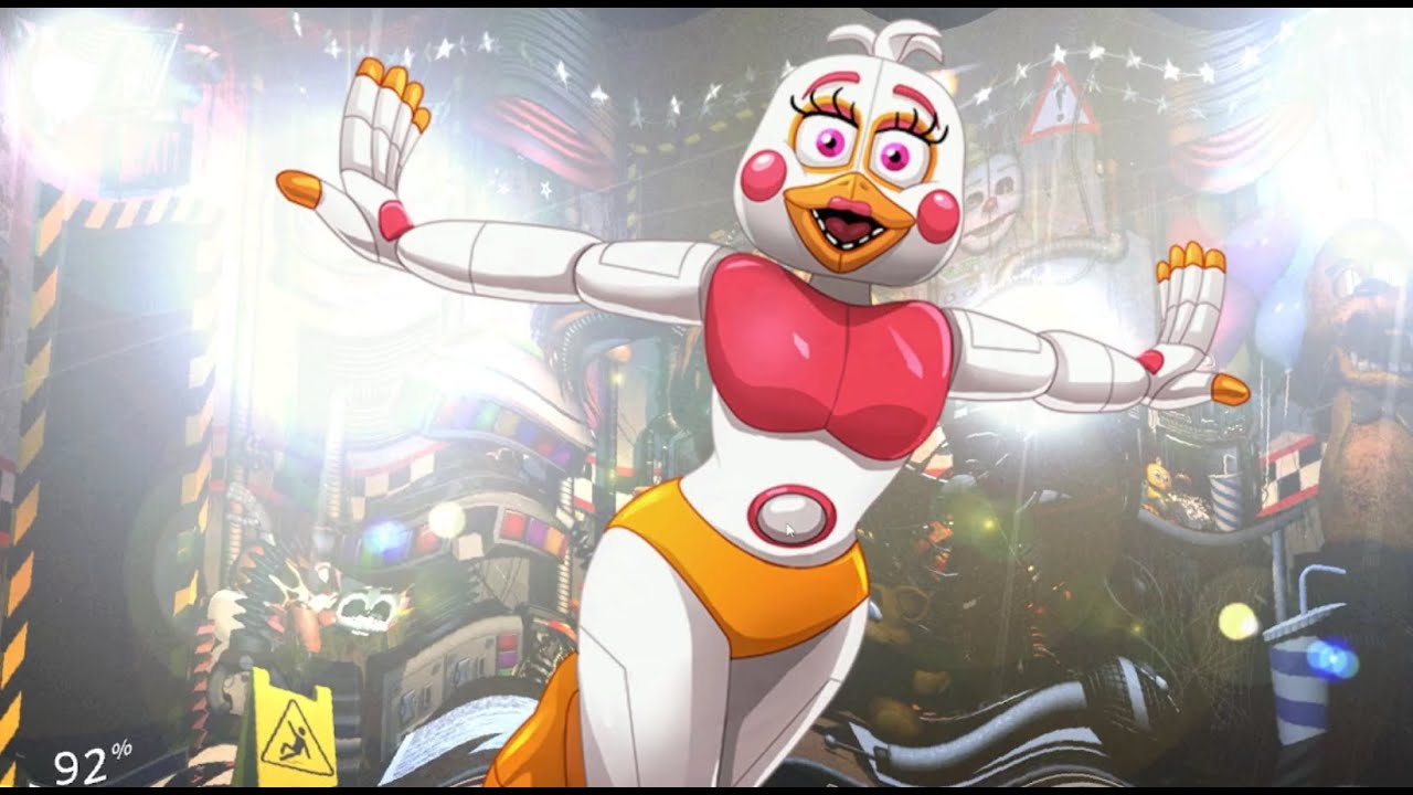 UCN - Rockstar Chica, Rockstar Foxy, Music Man, El Chip, Funtime Chica ...