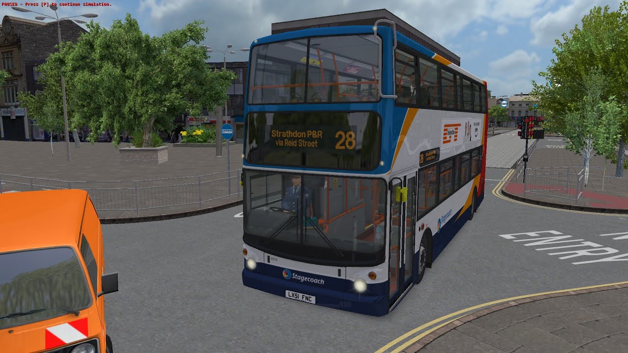 OMSI 2 | Dennis Trident Alexander ALX400 | Stagecoach | Strathshire ...