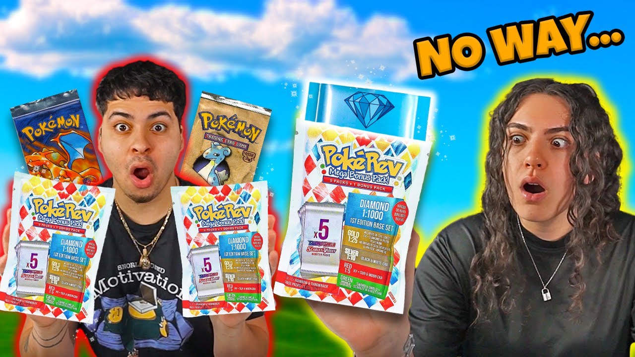 Opening $300 Of The NEW PokeRev 6.0 Mystery Packs! (INSANE PULL) - YouTube