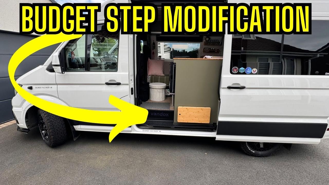 VW Crafter Custom Step Plate - YouTube