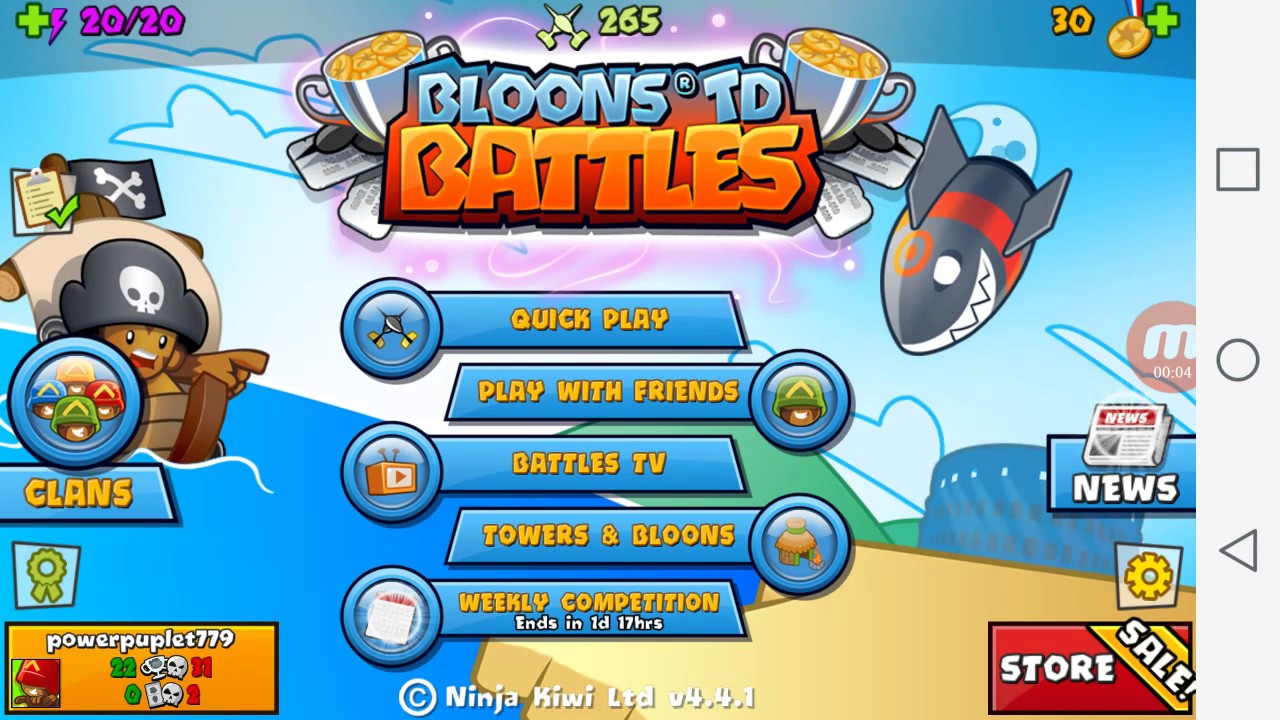Btd balloon battles ep# 1? - YouTube