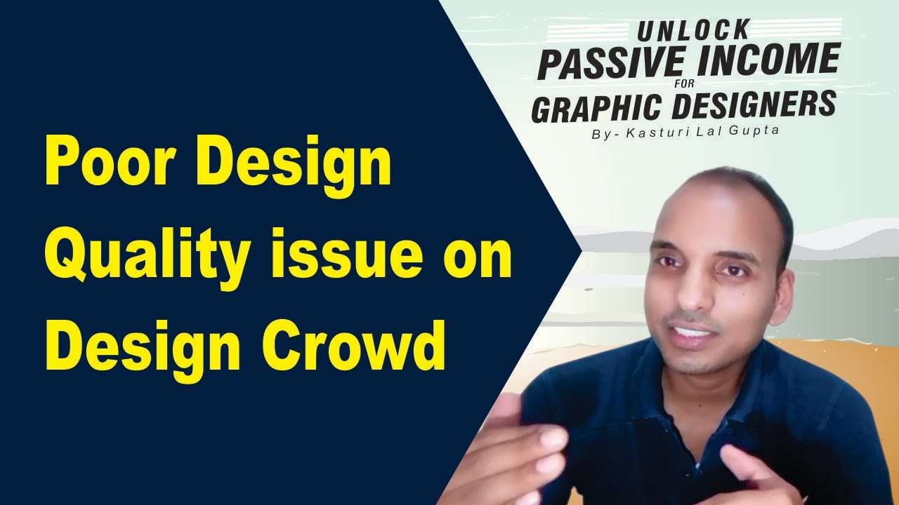 Poor Design Quality issue on Design Crowd - YouTube