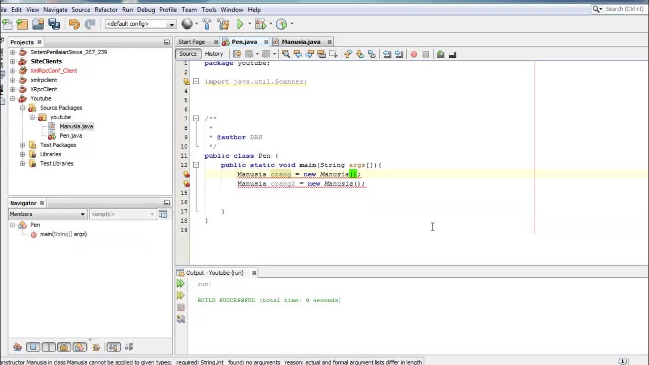 Tutorial Java untuk Pemula (Bahasa Indonesia) - 23 Konstruktor ...