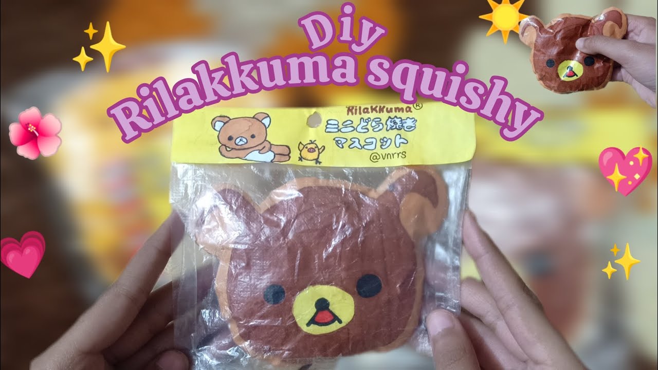 Diy Rilakkuma paper squishy ️ @vnrrs - YouTube