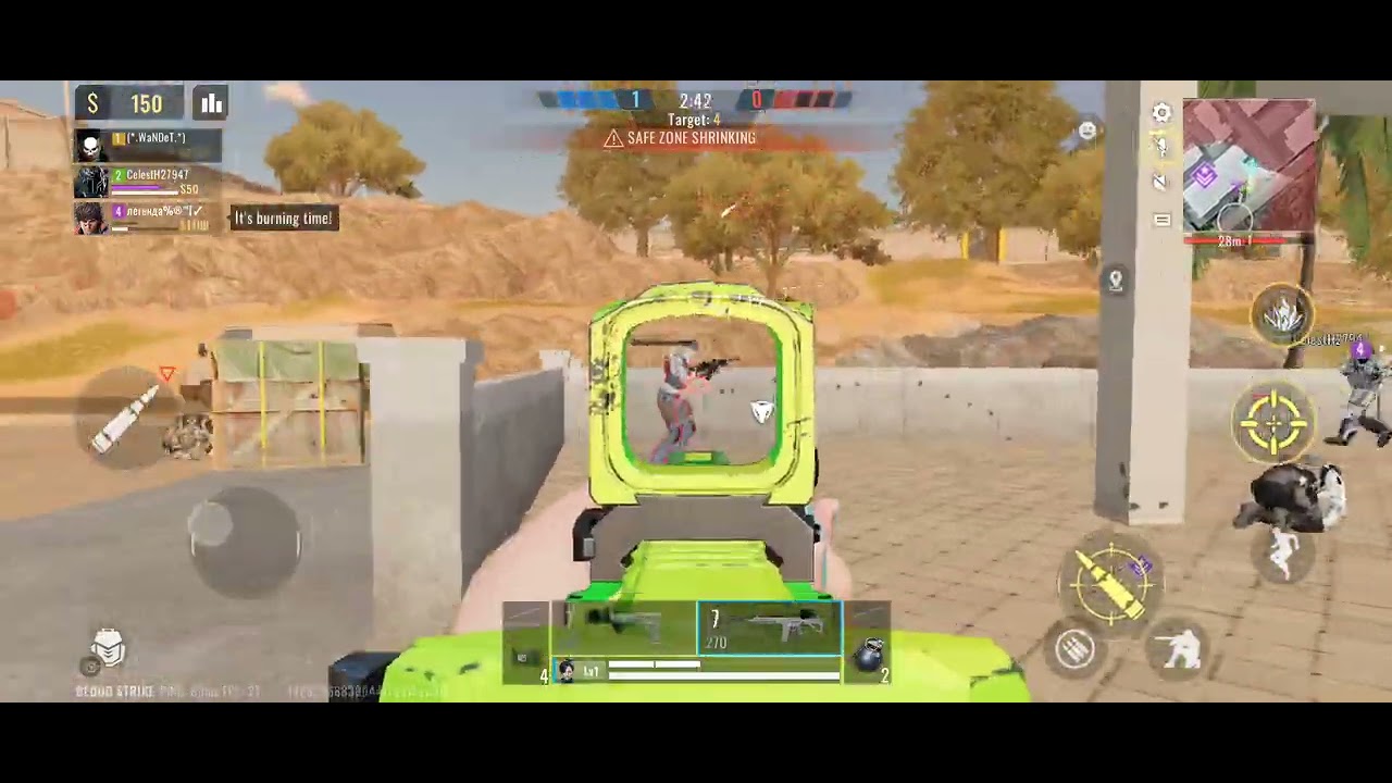 Blood strike Mena Gameplay in squad Map Mena server players - YouTube