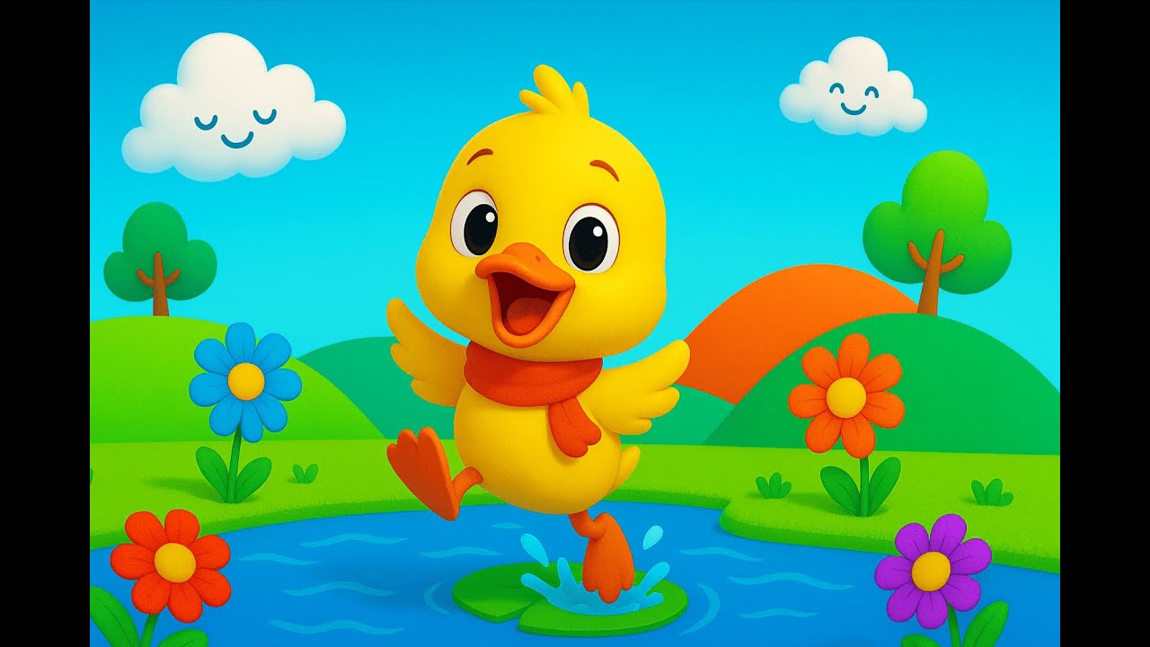 El Pato Saltarín | Canción Infantil para niños - YouTube