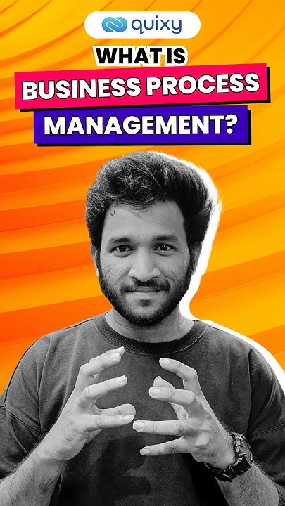 What Is Business Process Management Businessprocessautomation Workflowautomation Youtube