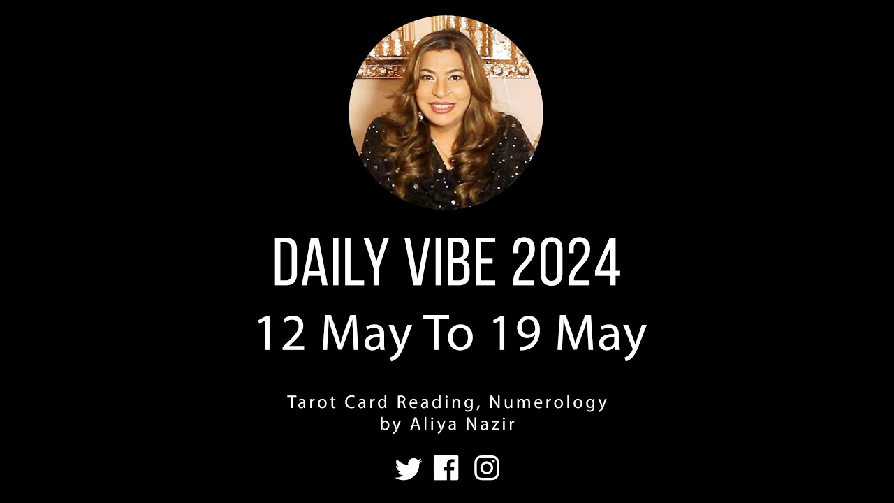 Daily Vibe 2024 | 12 May To 19 May - YouTube
