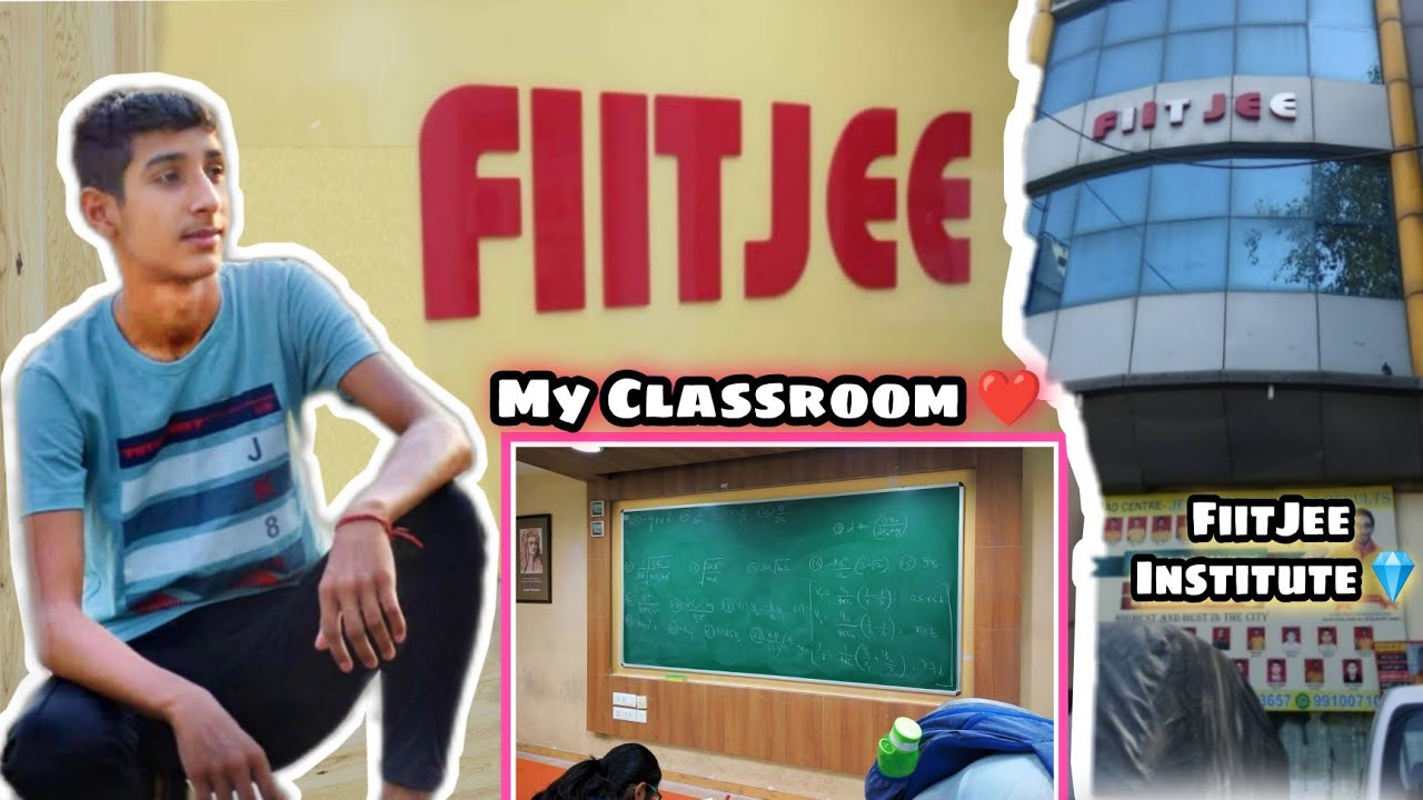 My First Day At FIITJEE | JEE Aspirant| #jeeaspirant 2024 ️ - YouTube