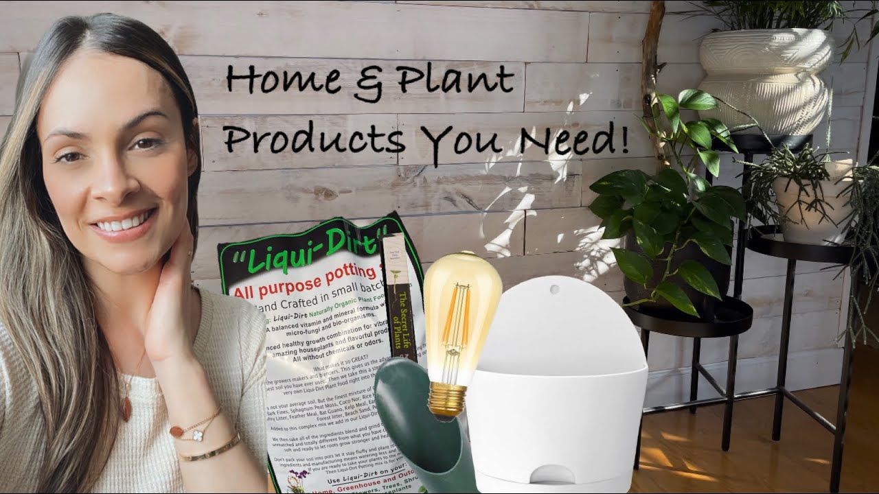 Houseplant & Home Essentials You Need! - YouTube