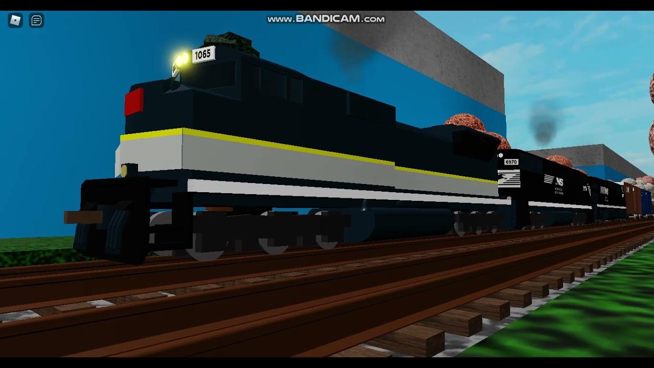 ROBLOX: NS 1065 hits truck train wreck 12-18-15 - YouTube