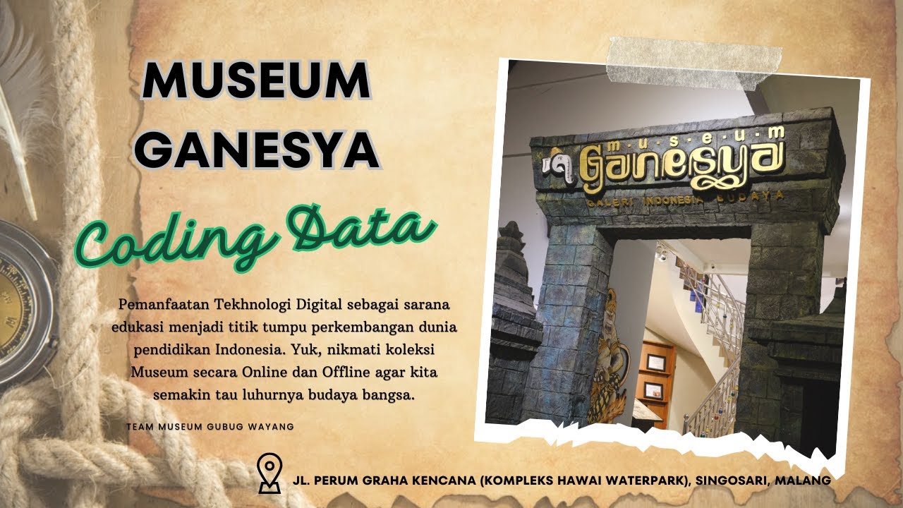 TOPENG PANJI CIREBON - MUSEUM GANESYA MALANG - YouTube