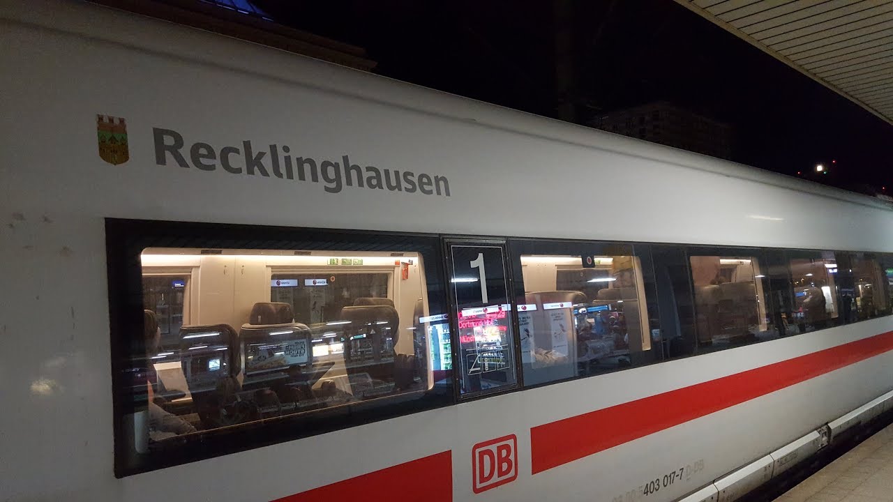 Nacht ICE 3 in Mannheim Hbf: ICE619 München Hbf - YouTube