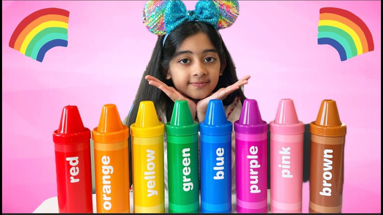 Learn Colors with Crayons Surprise – Fun & Educational for Kids! - YouTube